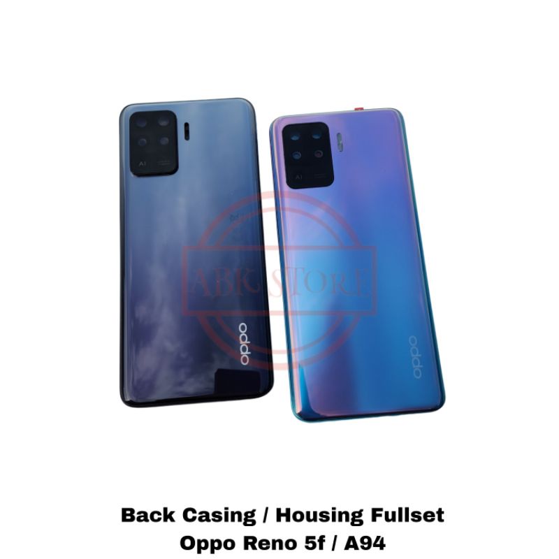 Jual BACK CASING KESING HOUSING OPPO RENO 5F / A94 BACKDOOR FULLSET ...