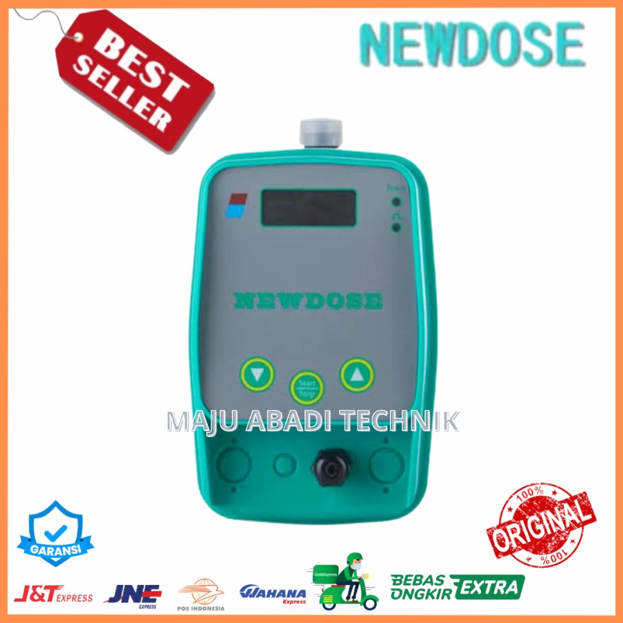 Jual Dossing Pump Kimia 15 Liter/Hour Digital dosing pump newdose ...
