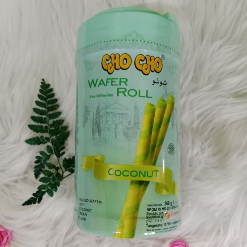 Jual CHO CHO Wafer Roll kaleng 260gr | Shopee Indonesia