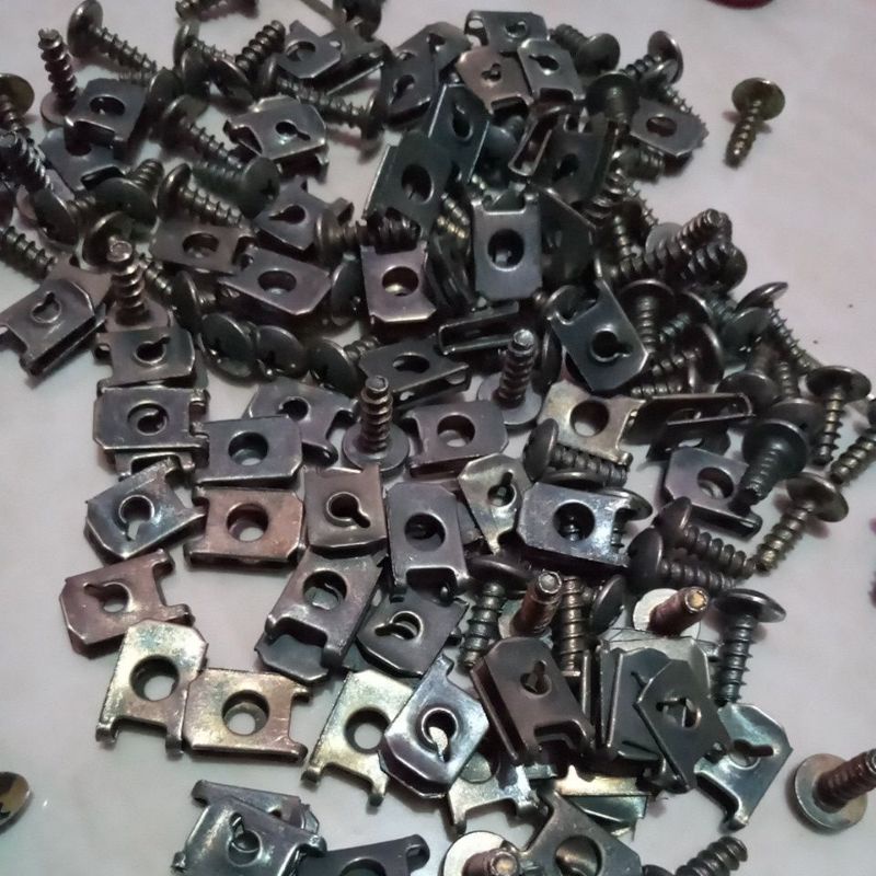 Jual Baut klip Yamaha baud jepit yamaha | Shopee Indonesia