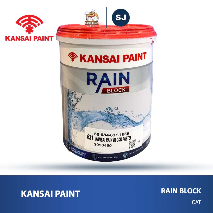 Jual Cat Rain Block 4 kg Kansai paint / pelapis anti bocor tembok ...