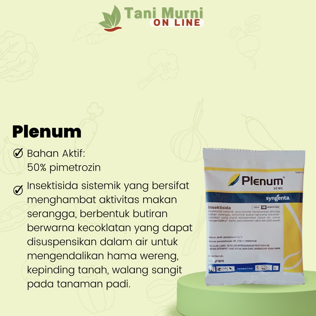 Jual Insektisida Untuk Wereng Plenum 25 gr | Shopee Indonesia