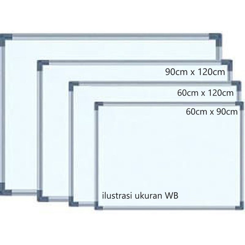Jual Papan Tulis Whiteboard Sakura 90 x 120 - White Board Magnet ...