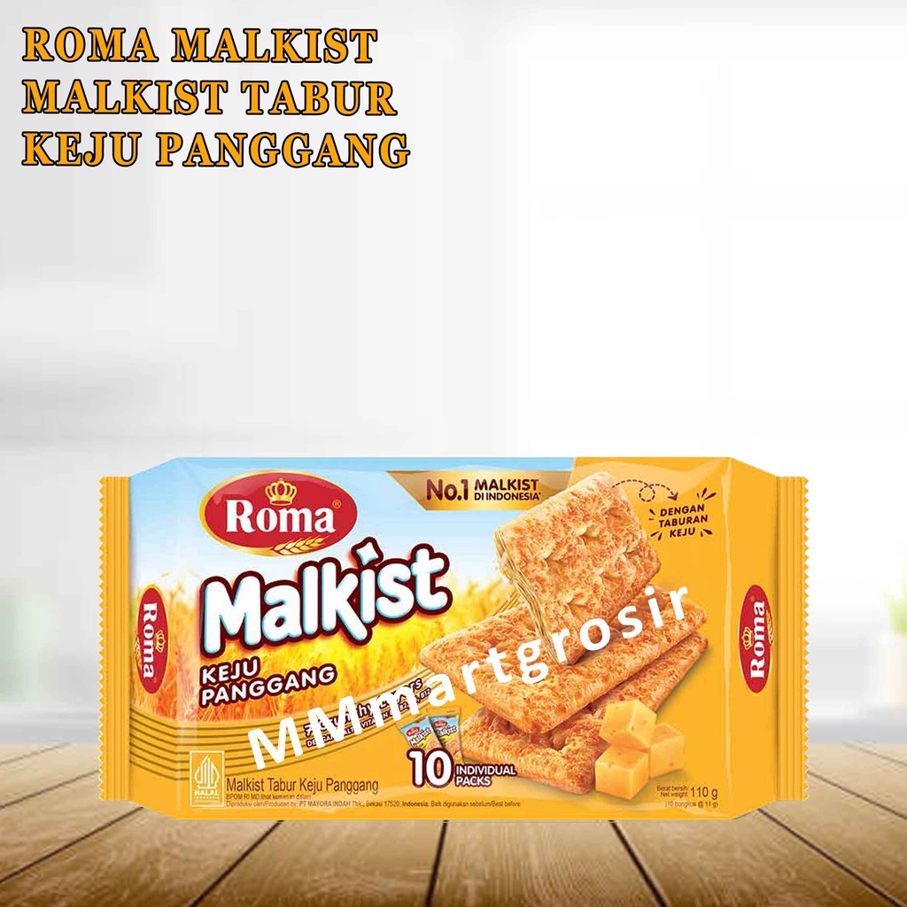 Jual Biscuit Roma malkist / Biskuit Malkis / Biskuit Tabur Keju ...