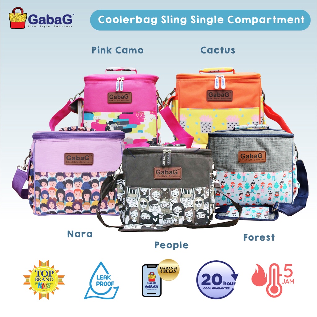 Jual GabaG - Tas Asi - Cooler Bag - Sling Single Compartment | Tas ...
