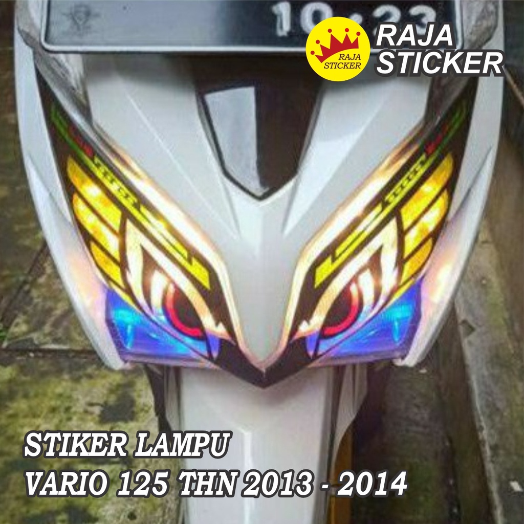 Jual STIKER STICKER LAMPU VARIO 125 2013 OLD | Shopee Indonesia