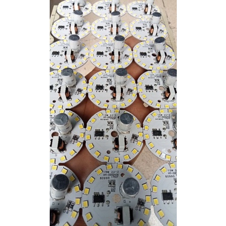Jual mesin lampu LED AC tipe travo 15w nyala putih terang | Shopee ...