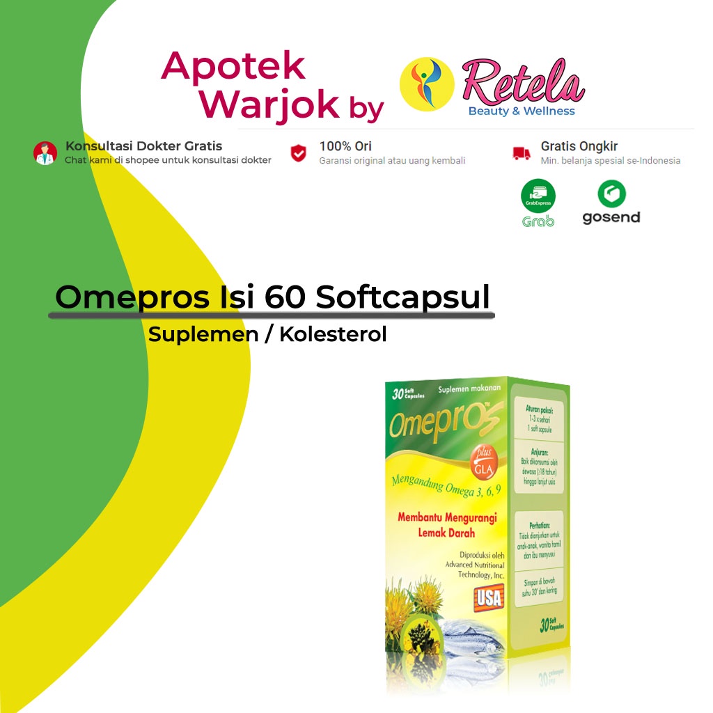 Jual OMEPROS 60 SOFT CAPSUL | Shopee Indonesia