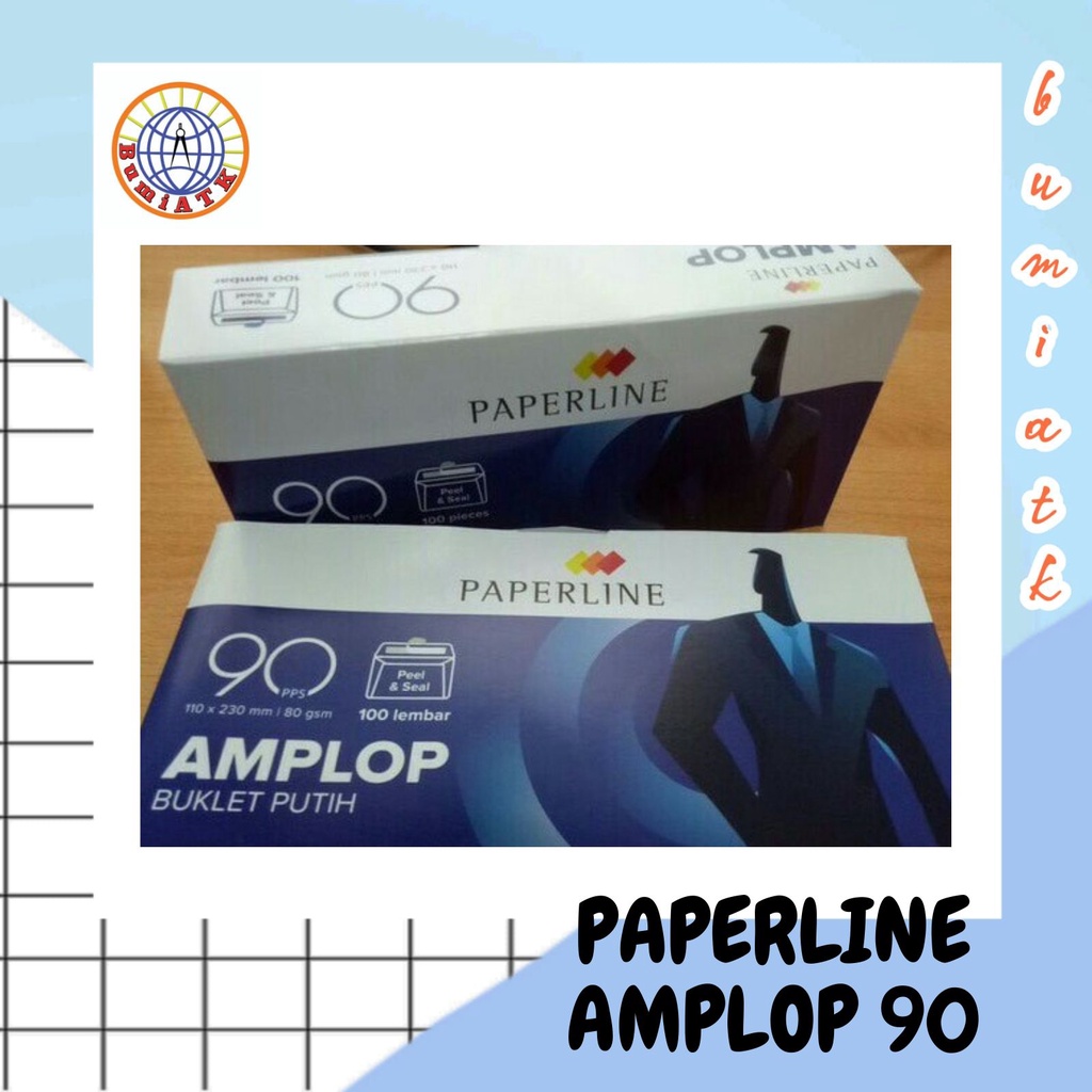 Jual AMPLOP PUTIH PAPERLINE UKURAN 90 (BESAR) | Shopee Indonesia