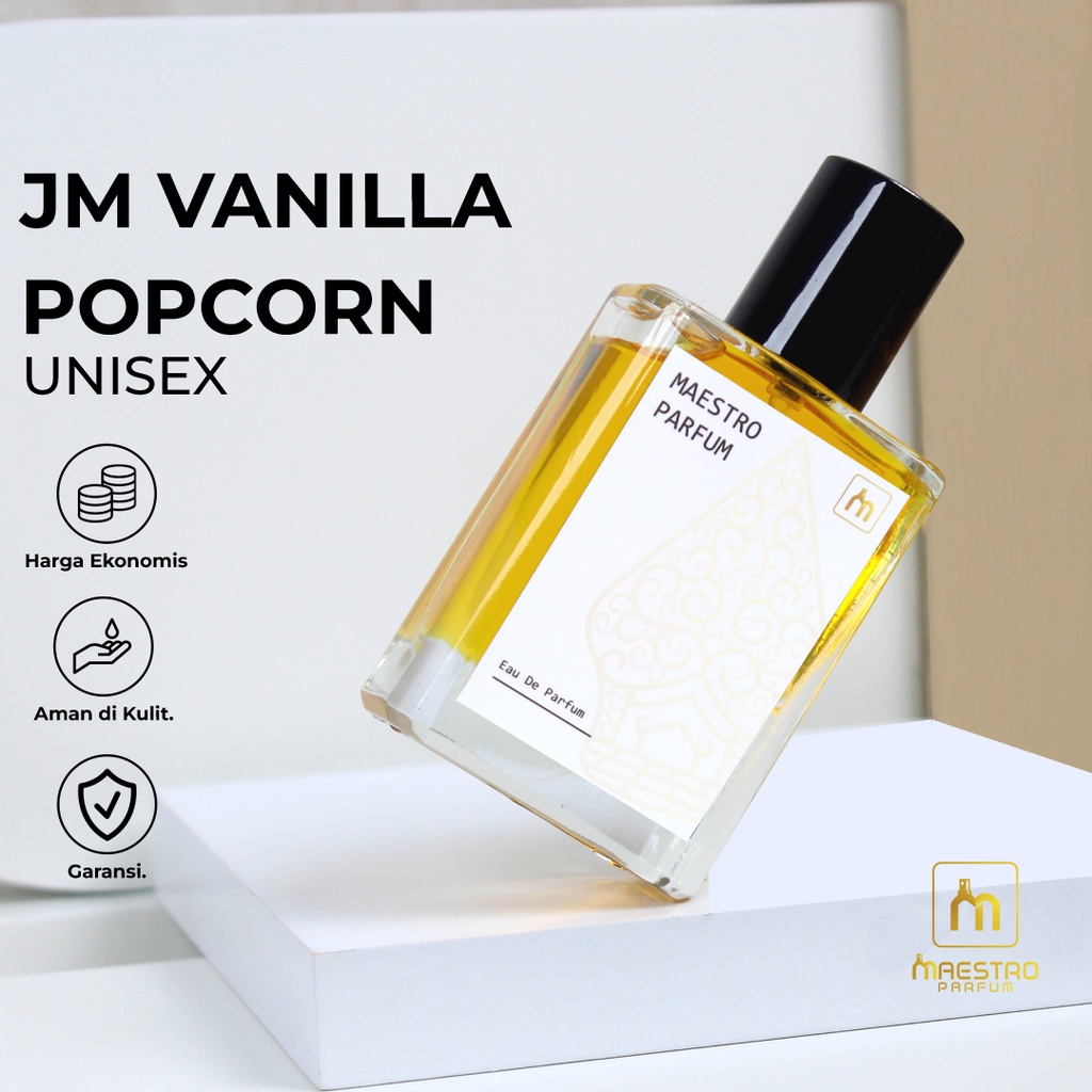 Jual Parfum Pria Wanita JM Vanilla Popcorn Parfume Unisex Maestro ...