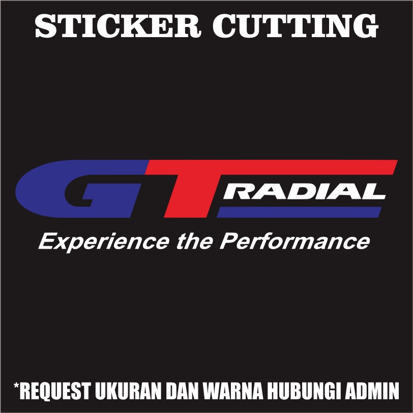 Jual Stiker Cutting GT RADIAL / Sticker Cutting | Shopee Indonesia