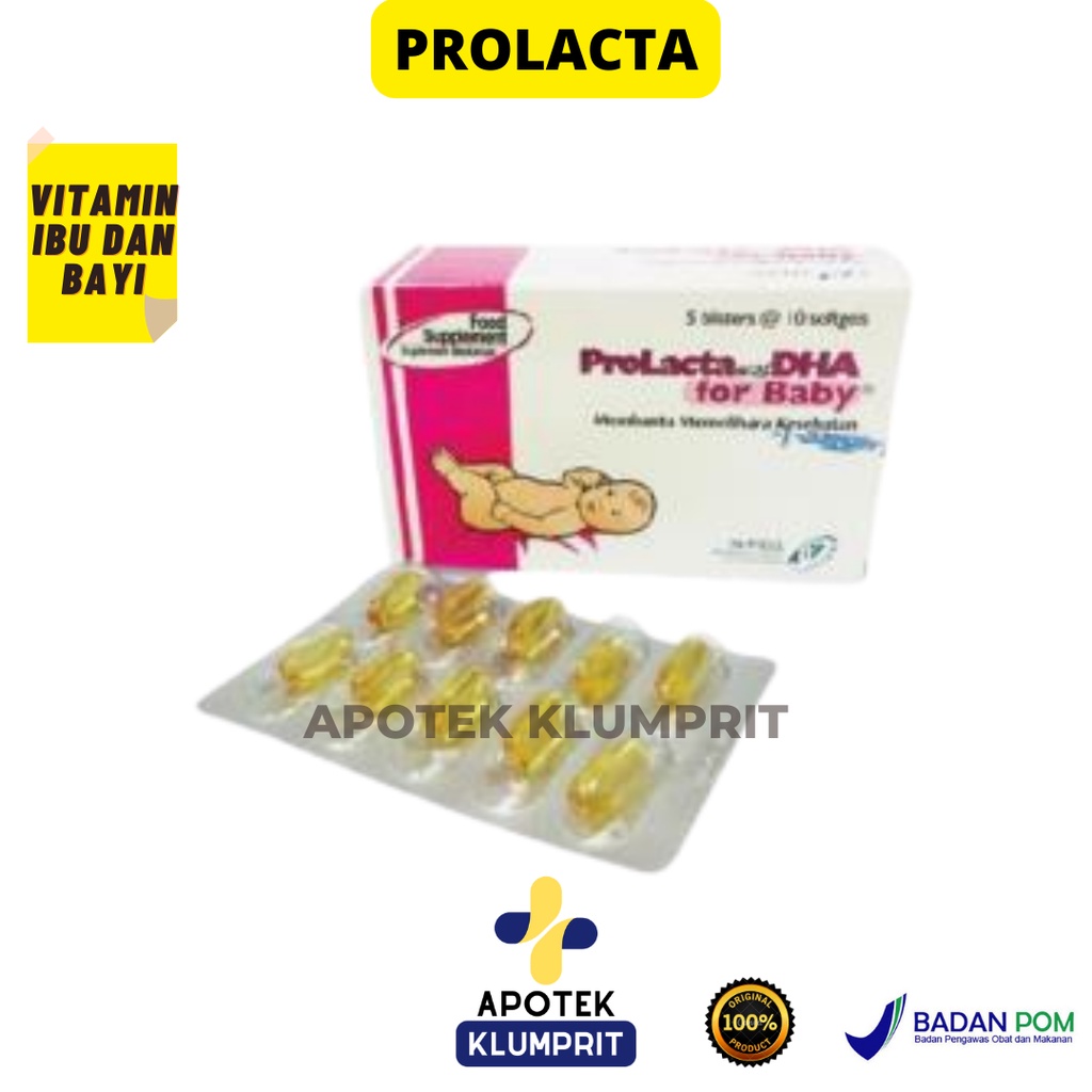 Jual PROLACTA FOR BABY/PROLACTA FOR MOTHER/KAPSUL/SUPLEMEN UNTUK BAYI ...