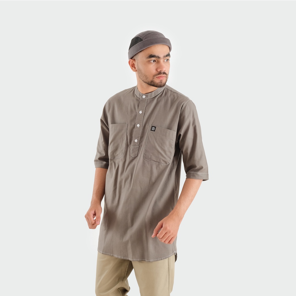 Jual AUFFAN Kurta Imran | Baju Muslim Linen Premium | Shopee Indonesia