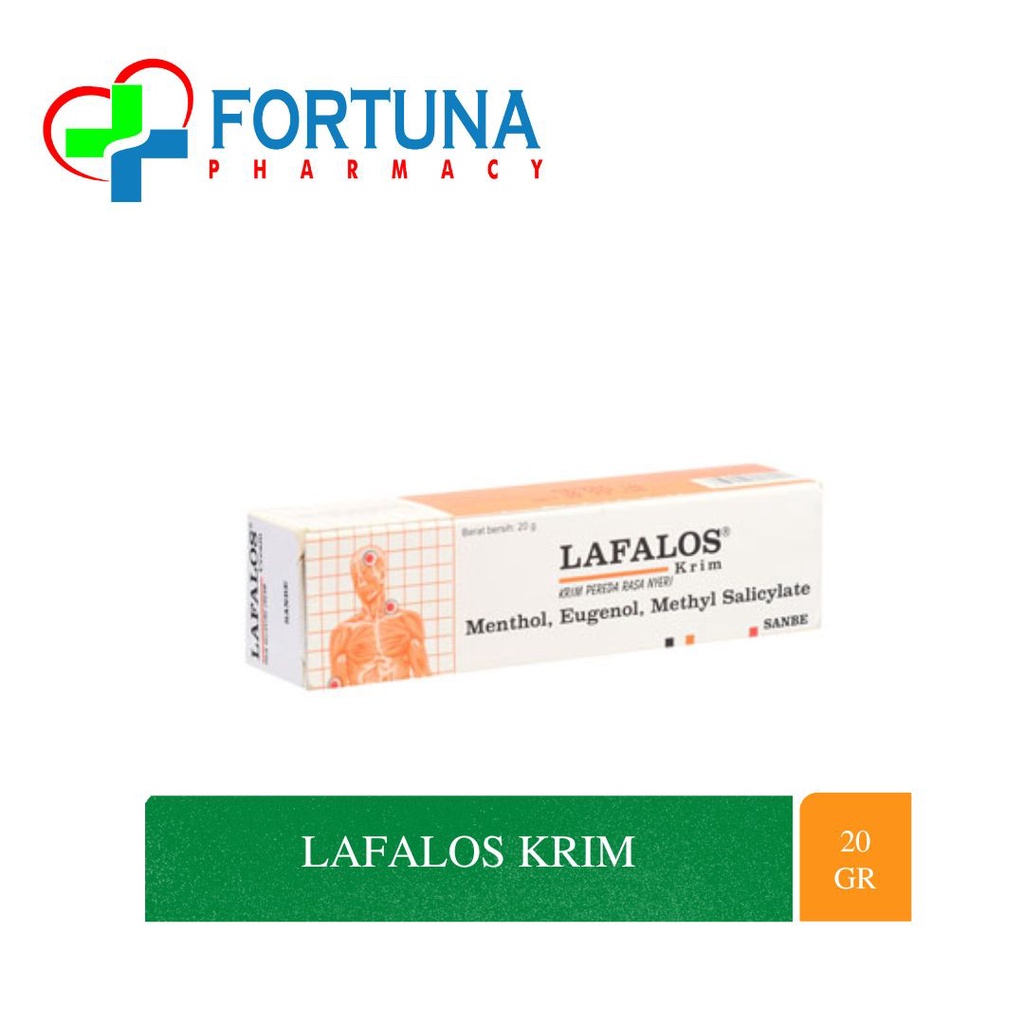 Jual LAFALOS 20GR CREAM/SALEP NYERI OTOT DAN SENDI | Shopee Indonesia