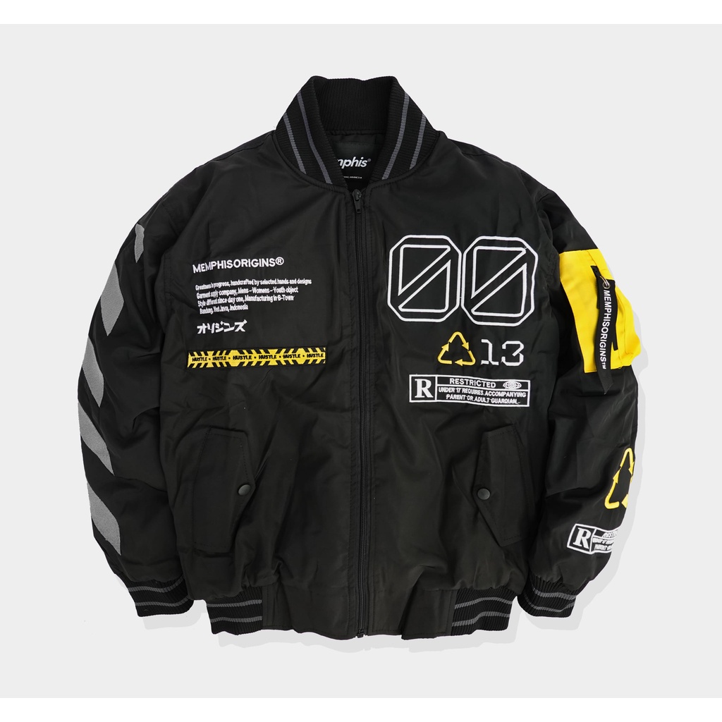 Jual BOMBER JACKET - DYSTOPIA [limited edition] | Shopee Indonesia