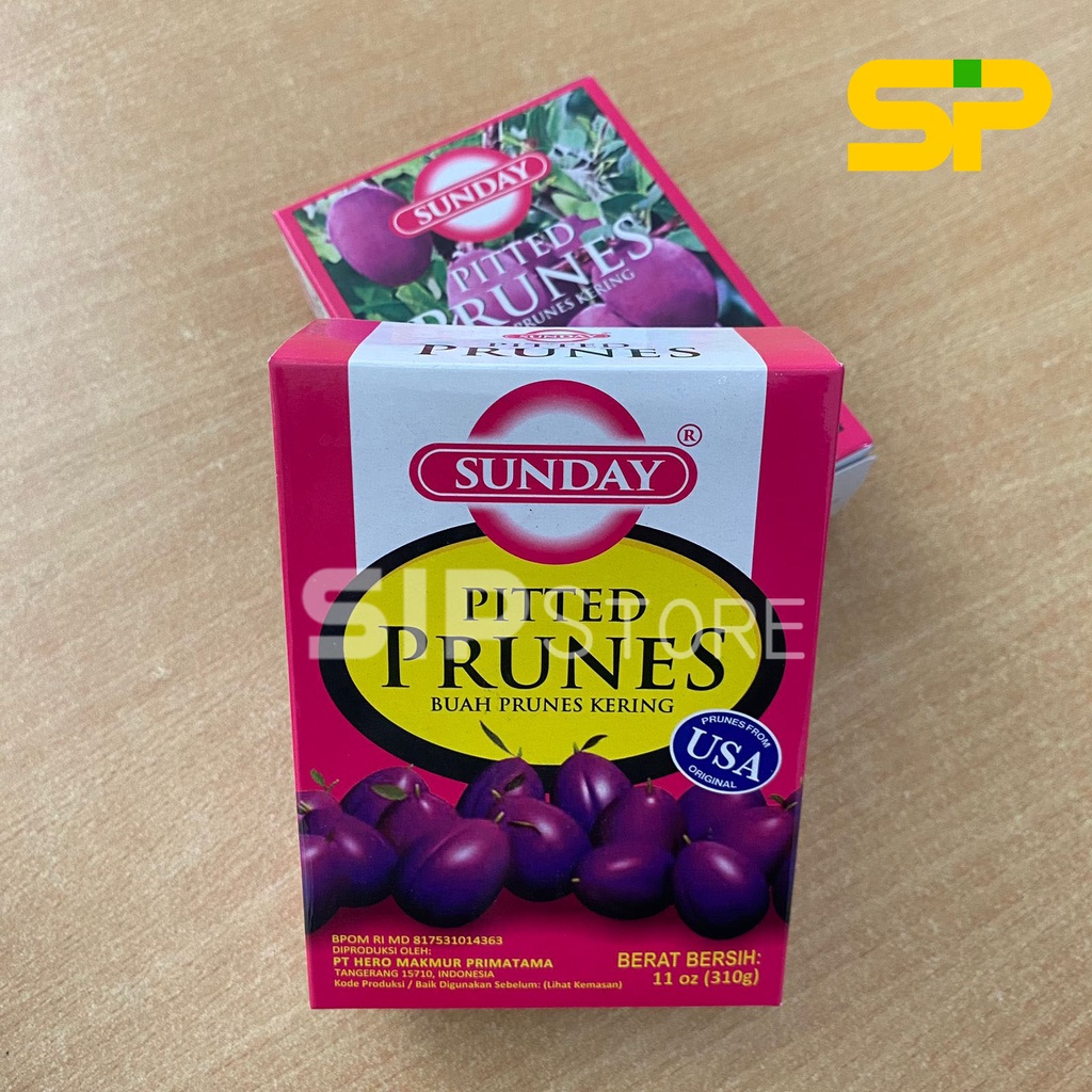 Jual sunday pitted prunes 310 g/ Sunday pitted Prunes / Buah Prune ... Jual sunday pitted prunes 310 g/ Sunday pitted Prunes / Buah Prune ...