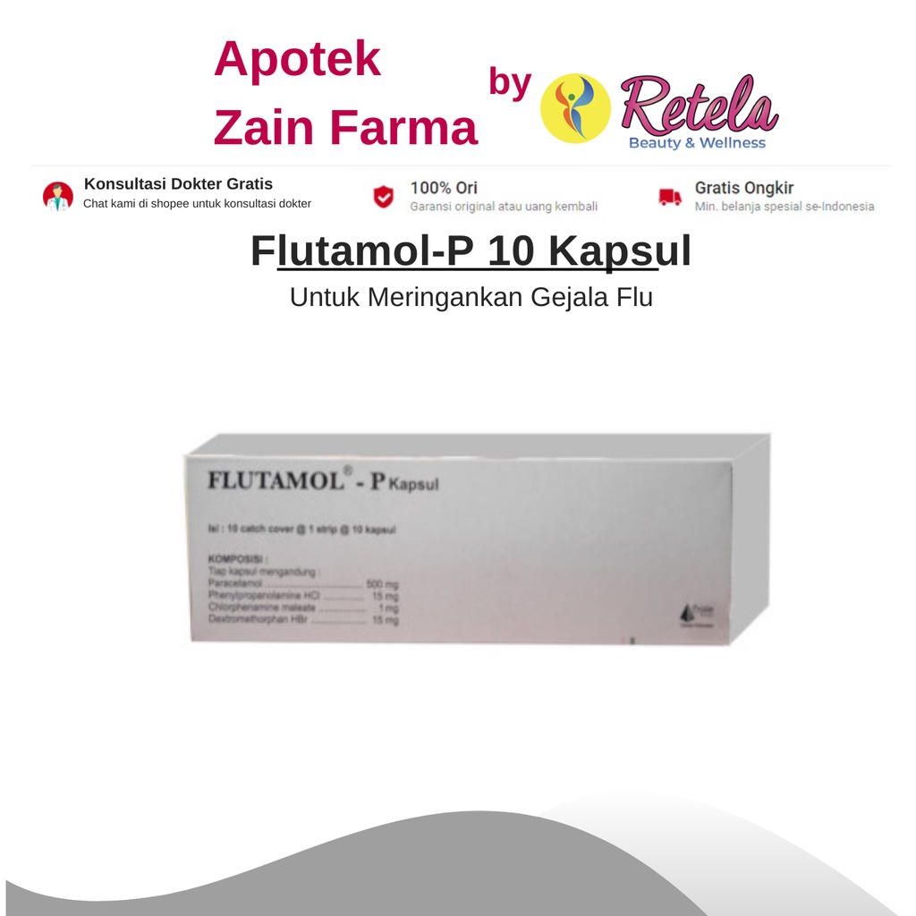 Jual FLUTAMOL PLUS CAPLET | Shopee Indonesia