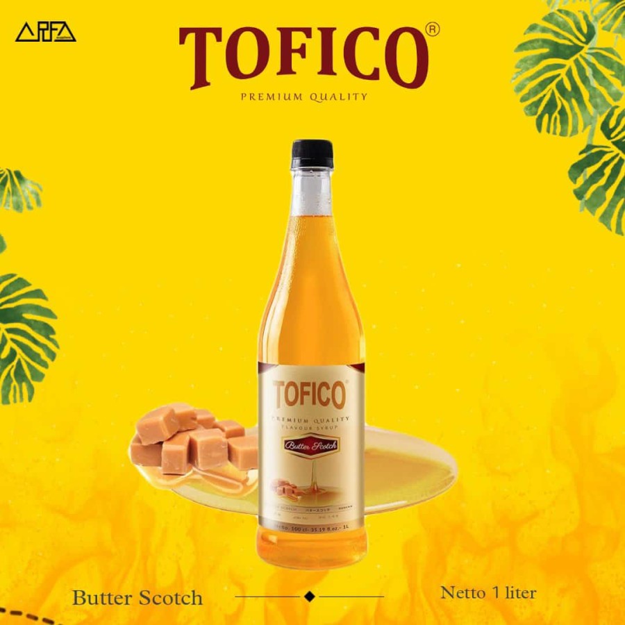 Jual Sirup Tofico Butter Scotch 1000ml | Shopee Indonesia