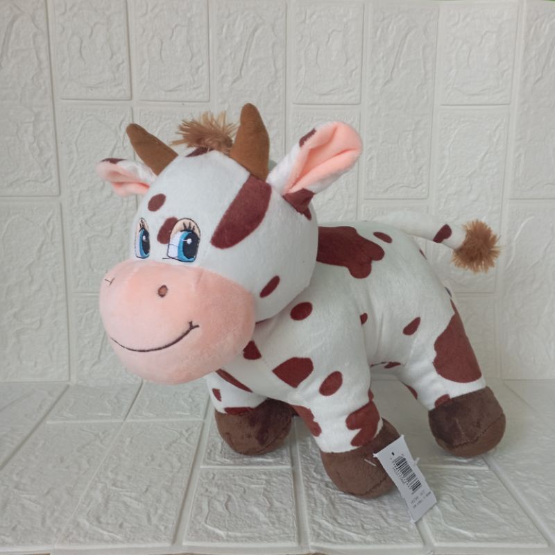 Jual Boneka Sapi Bell Ukuran L Bentuk Hewan Hadiah Kado Gift Lucu ...