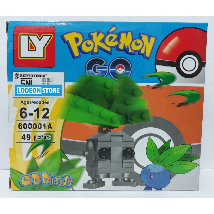 Jual Brick Pokemon Go Minifigure Ash - Pikachu - Squirtle - Charmander ...
