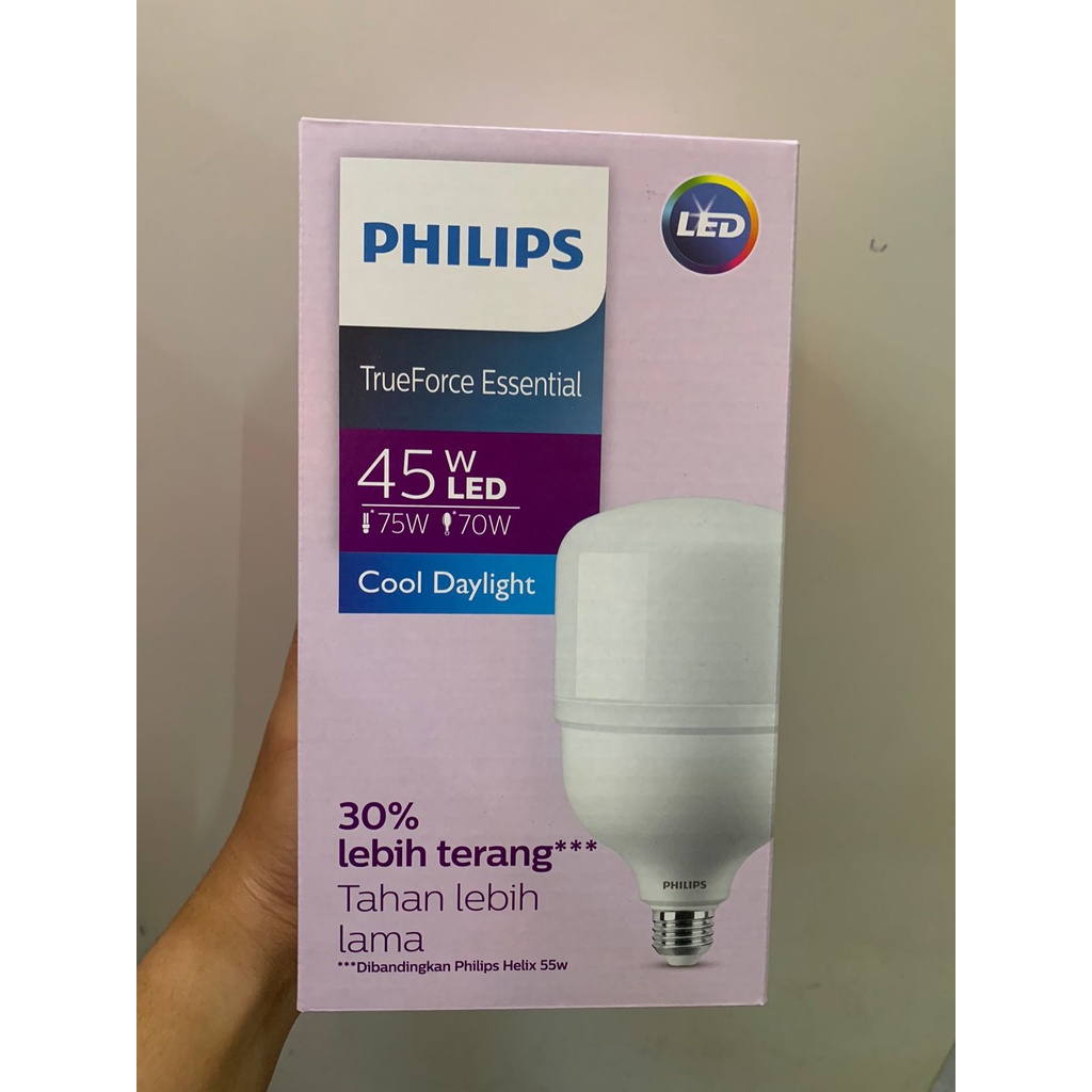 Jual Philips T Force 45 watt TrueForce Essential LED PUTIH | Shopee Indonesia