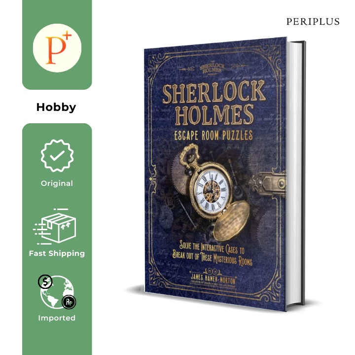Jual Sherlock Holmes Escape Room Puzzles: Solve the Interactive C ...