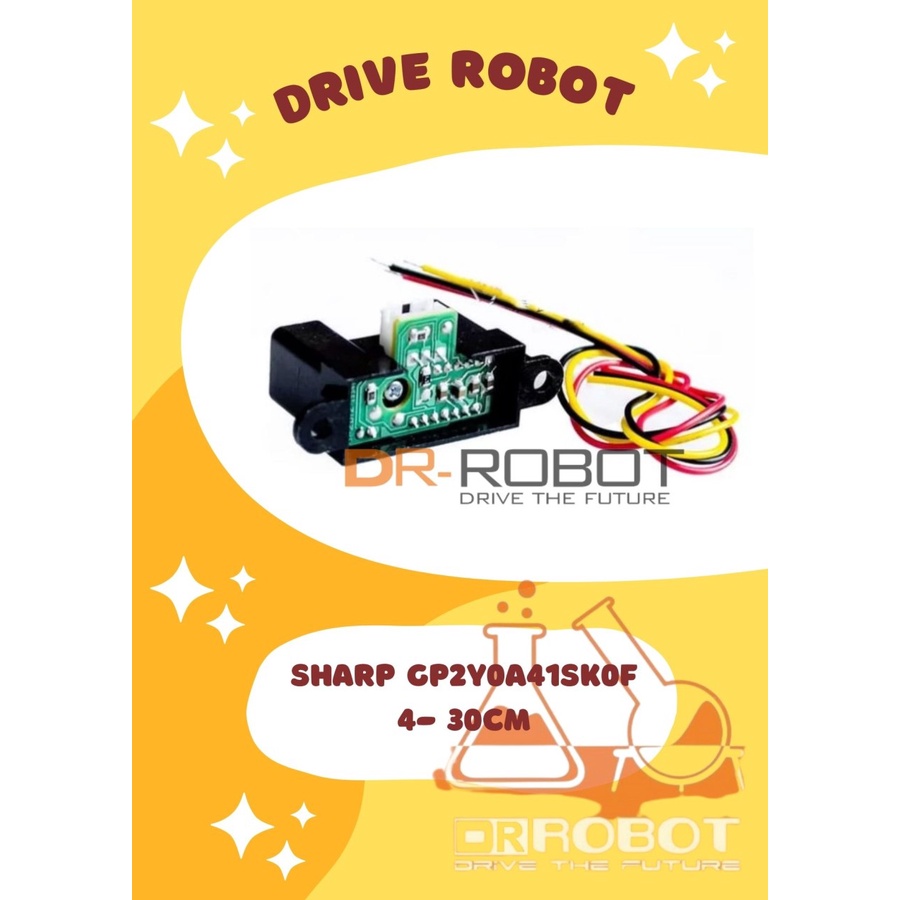 Jual Sharp GP2Y0A41SK0F Analog Distance Sensor 4 sampai 30cm | Shopee Indonesia