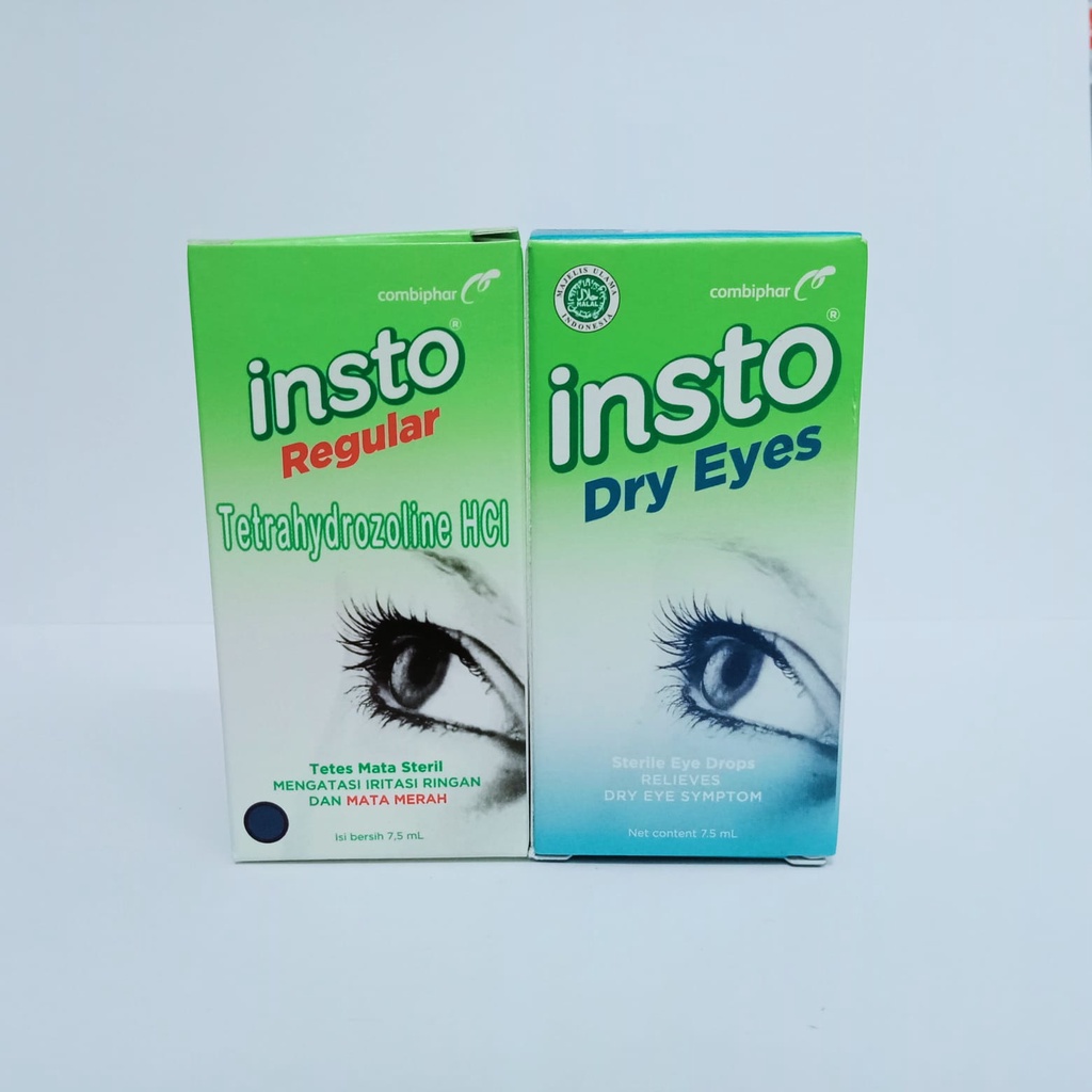 Jual INSTO Obat Tetes Mata - Reguler dan Dry Eyes | Shopee Indonesia
