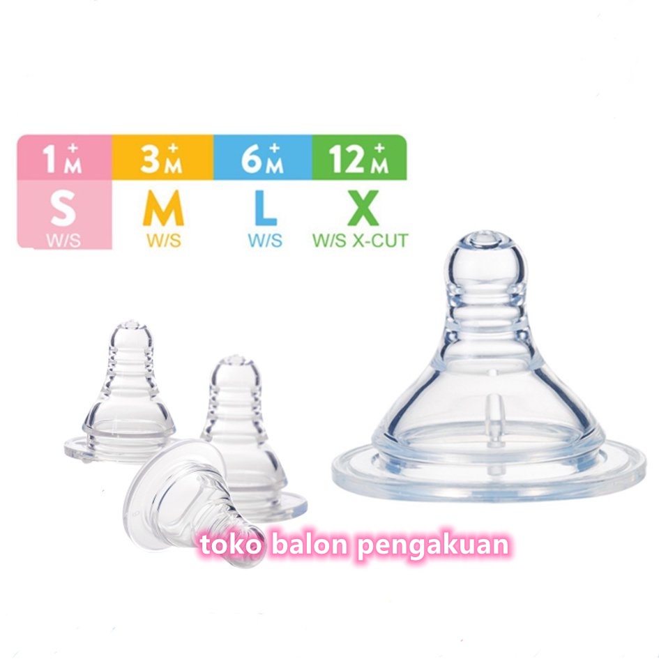 Jual Dot Botol Bayi Nipple Peristaltik Botol Susu Standar/ Bayi Standar ...