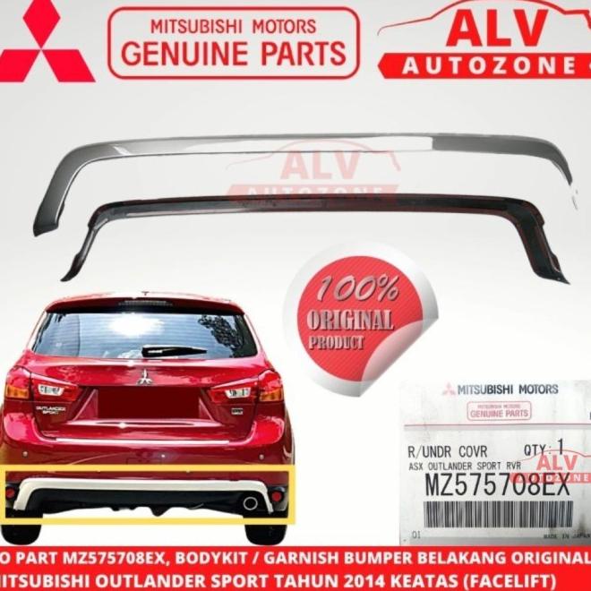 Jual Bodykit Garnish Spoiler Bumper Belakang Outlander Action ...