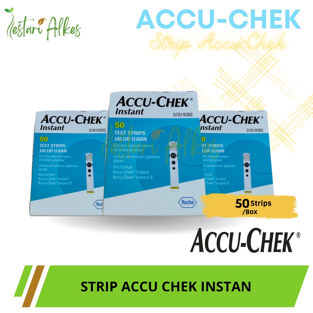 Jual Accu Chek Instant Strip - Accu Check Instant Strip Glucose ...