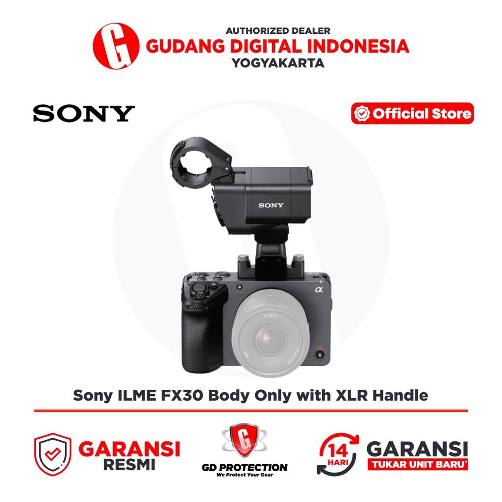 Jual Sony FX30 Sony FX 30 Cinema Line Camera With XLR Handle | Shopee Indonesia