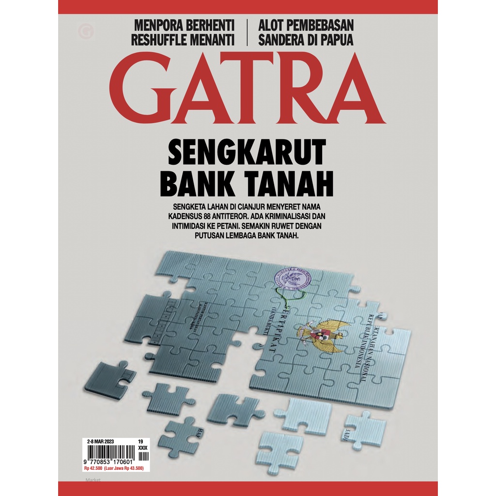 Jual Majalah Gatra Edisi 2919 2023 | Shopee Indonesia