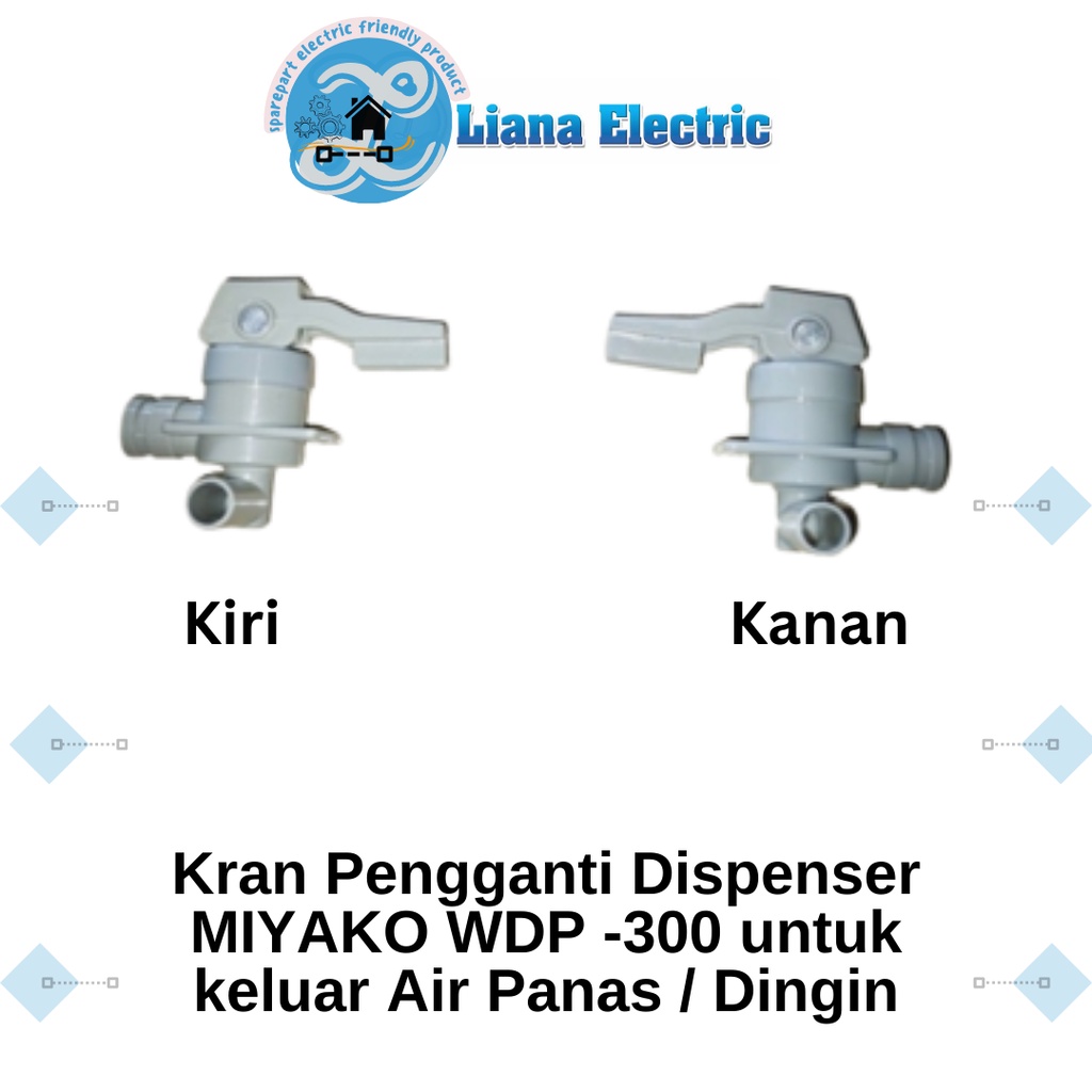 Jual MIYAKO WDP -300 Kran Pengganti Dispenser untuk keluar Air Panas ...