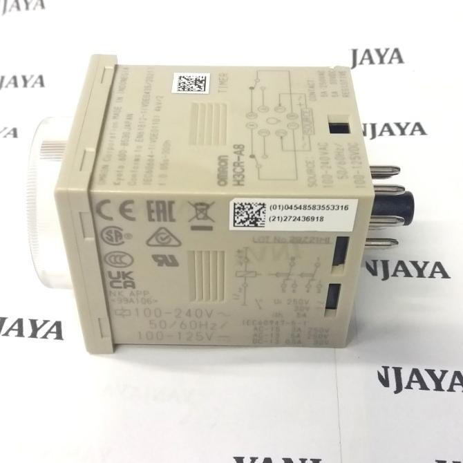 Jual Timer Omron H3Cr-A8/220Vac.8Pin | Shopee Indonesia