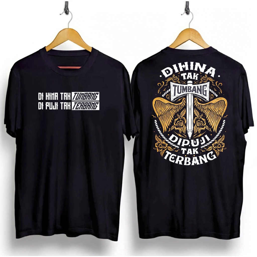 Jual Sigai KAOS DISTRO MUSLIM DIHINA TAK TUMBANG / kaos pria / kaos ...