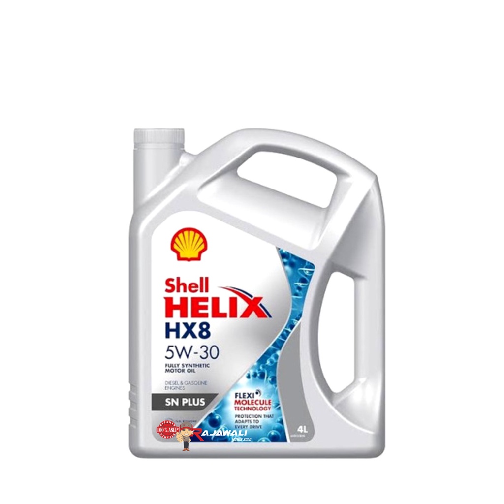 Jual SHELL HELIX HX8 SAE 5W-30 4LT | Shopee Indonesia