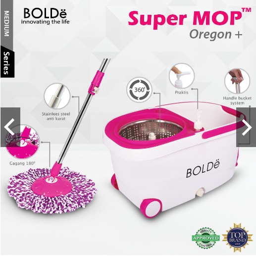 Jual Bolde Pel Lantai Super Mop Oregon | Shopee Indonesia
