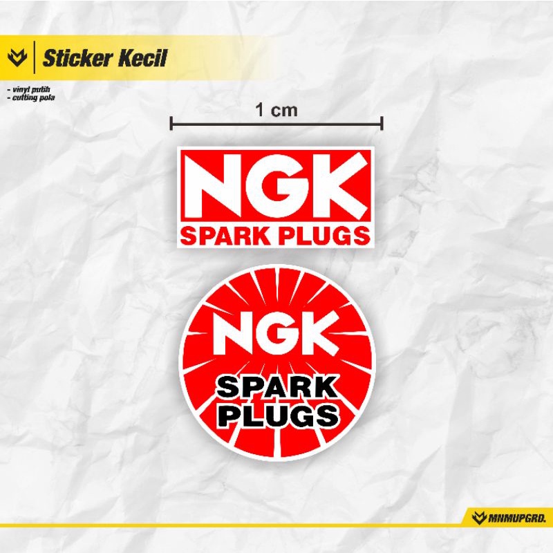 Jual Sticker RC NGK spark plugs | Shopee Indonesia