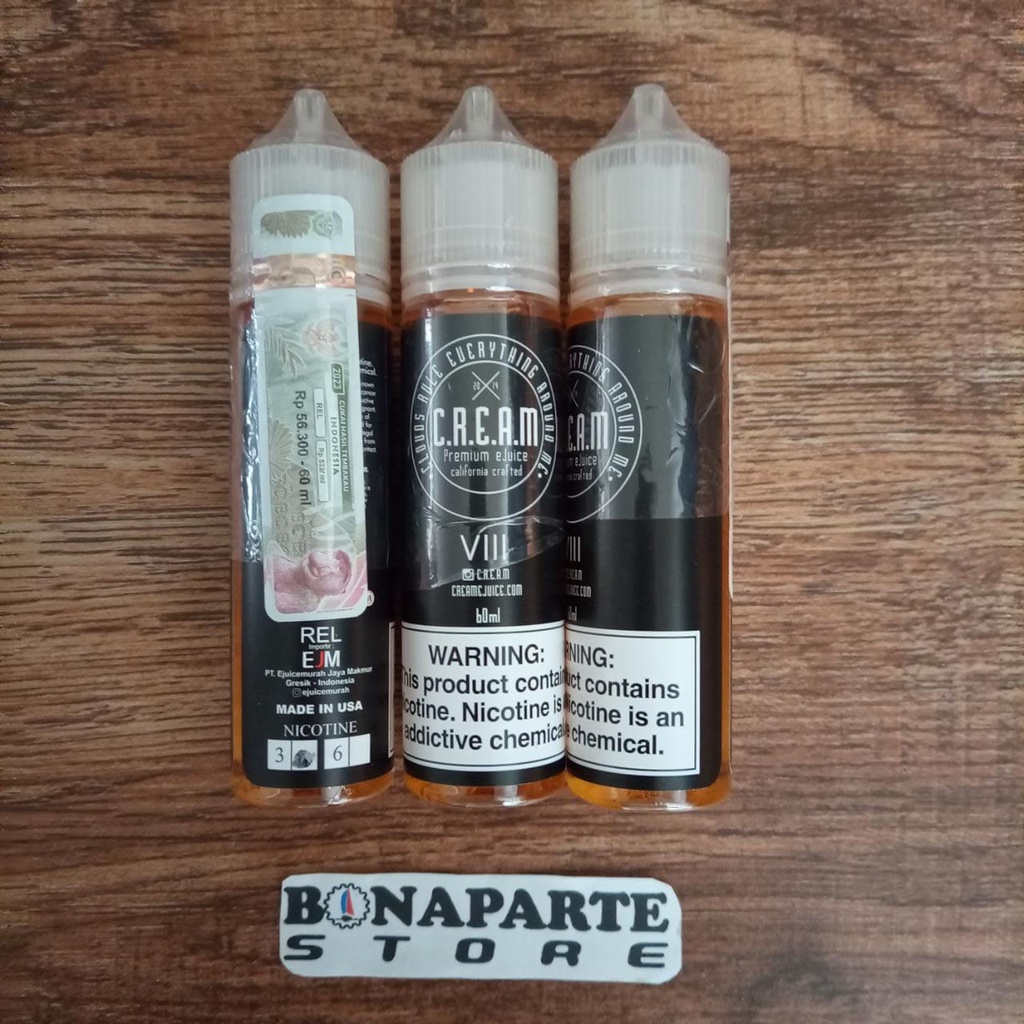 Jual CREAM 8 CREAM VIII BY EJM PREMIUM EJUICE USA | Shopee Indonesia
