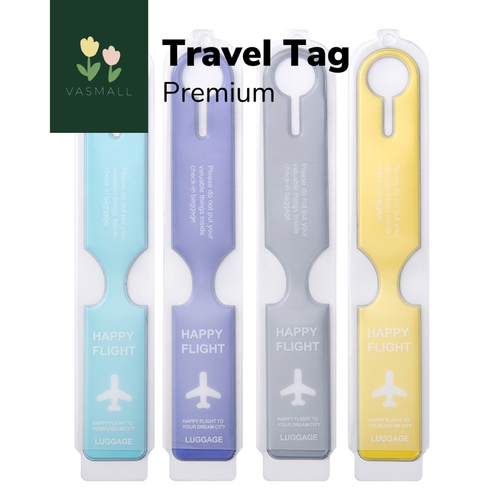 Jual VASMALL - LUGGAGE TAG | GANTUNGAN KOPER | LABEL NAMA TAS | NAME ...