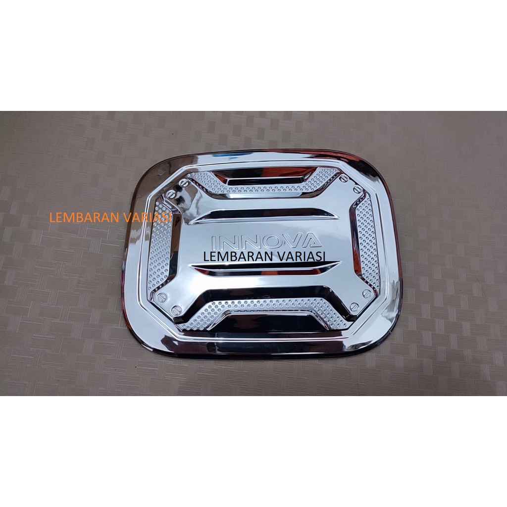 Jual Promo Tank cover tutup tangki bensin innova zenix 2023 Chrome ...