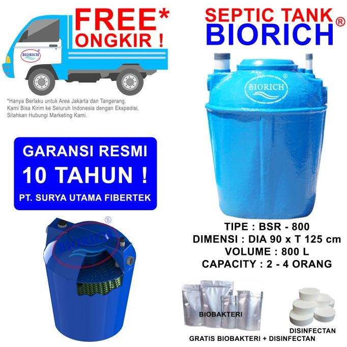 Jual Septic Tank Bio 800 Liter (4 Orang) / Septik Biofil Biotech ...