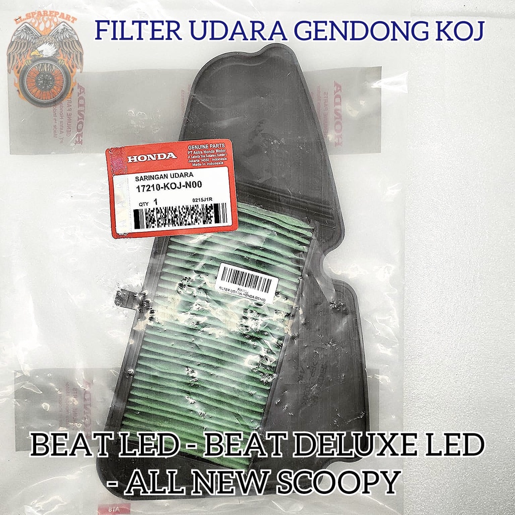 Jual FILTER UDARA SARINGAN UDARA HONDA KOJ KUALITAS ASLI ORIGINAL HONDA ...