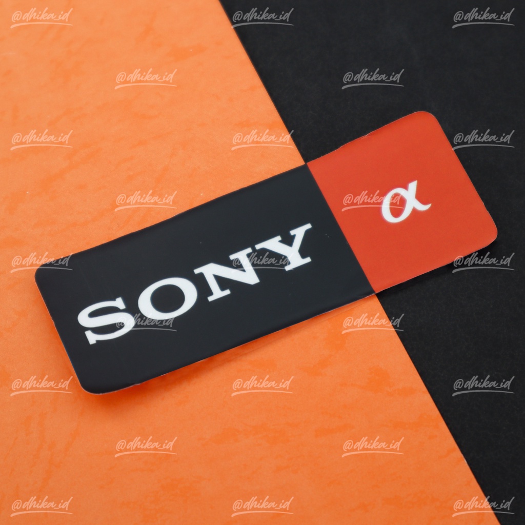 Jual Sticker Stiker Camera Kamera Sony A Alpha 7 Mirrorless | Shopee ...