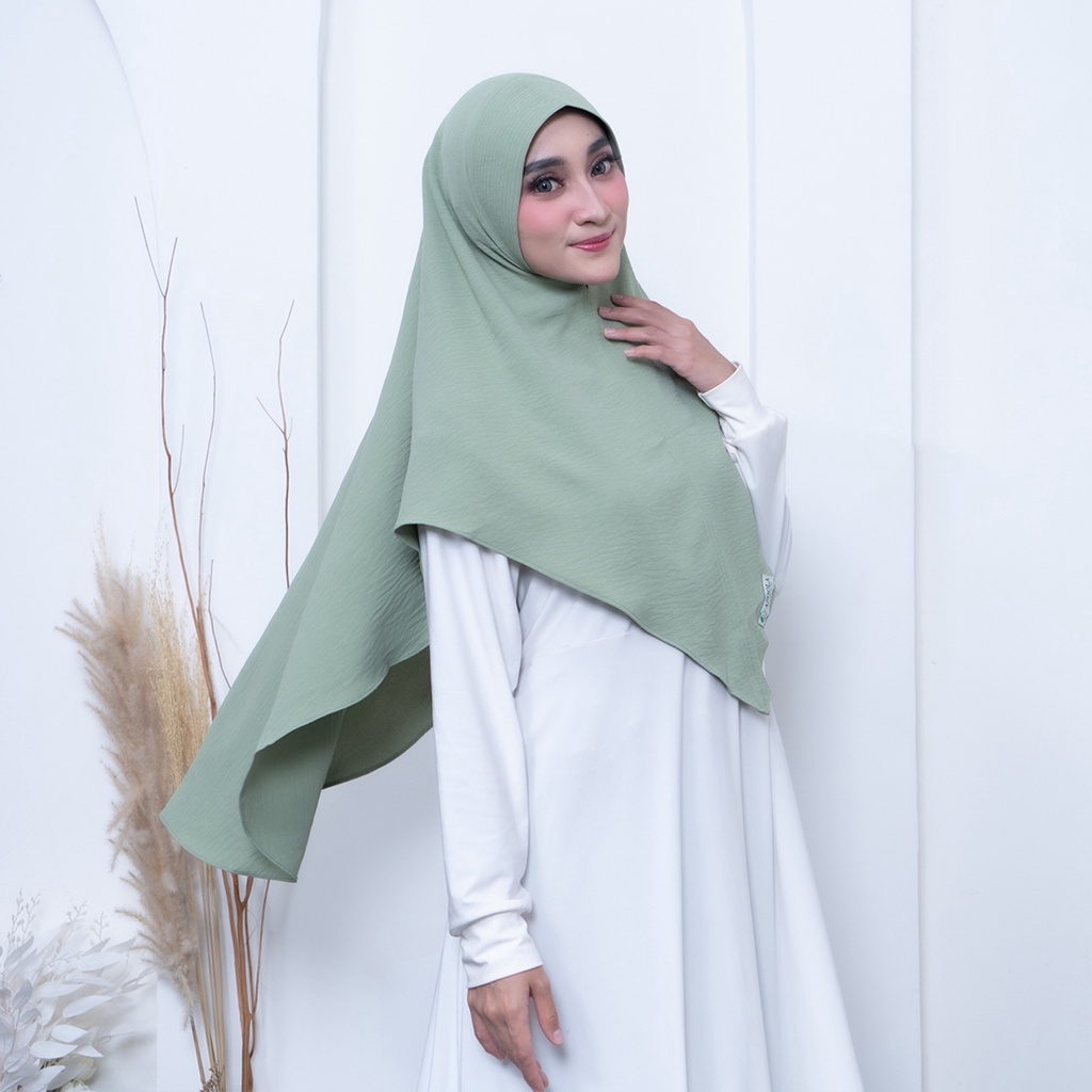 Jual HIJAB TERBARU/BERGO INSTAN CRINKLE/KERUDUNG INSTAN/JILBAB CRINKLE AIRFLOW | Shopee Indonesia