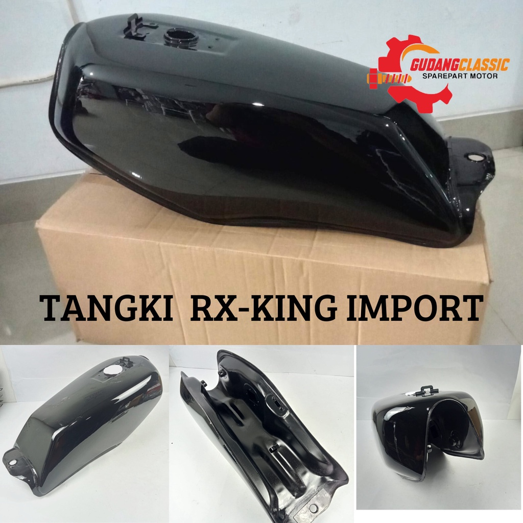 Jual Tangki Bensin Tengki Motor Yamaha RX King Hitam bahan tebal mirip ...