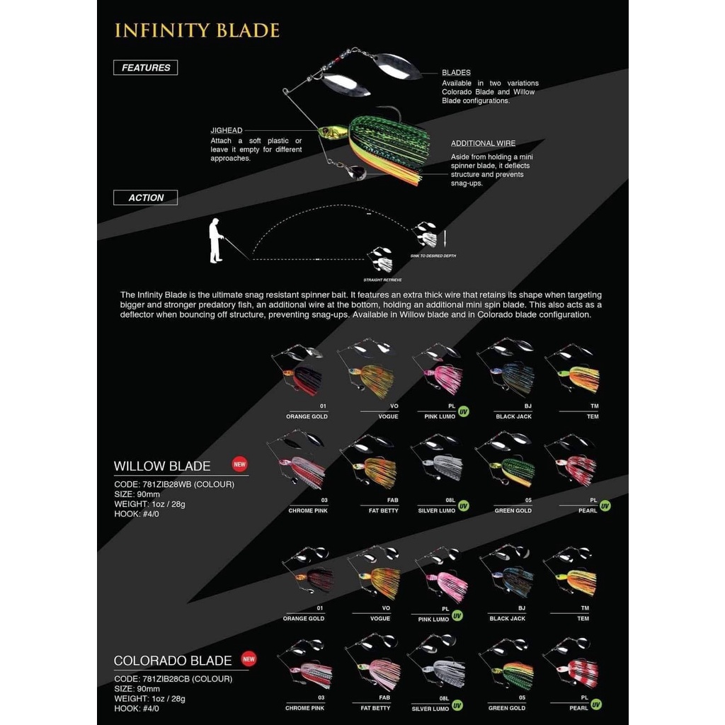 Jual Zerek Infinity Blade (Colorado) | Shopee Indonesia