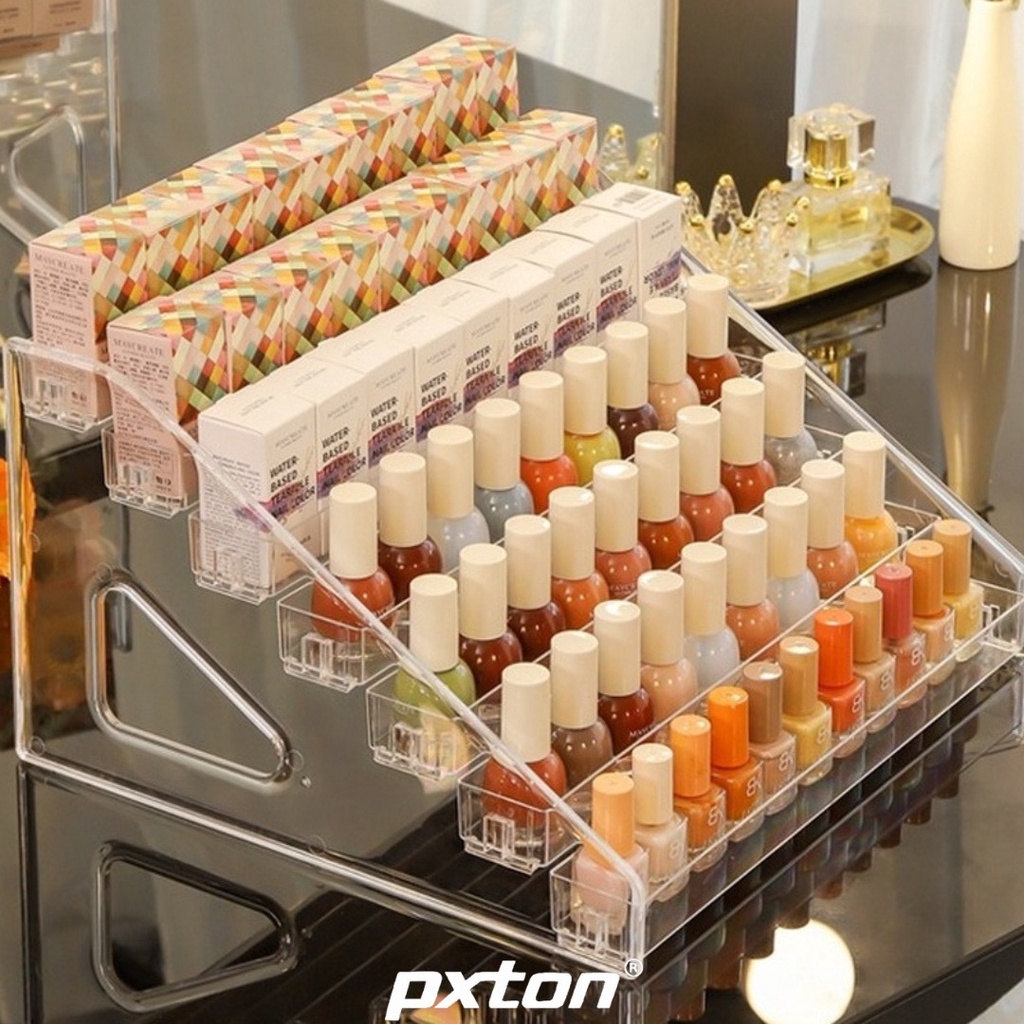 Jual Rak Akrilik 7 Tingkat K42 Rak Kosmetik Acrylic Grid / Rak Cosmetic ...