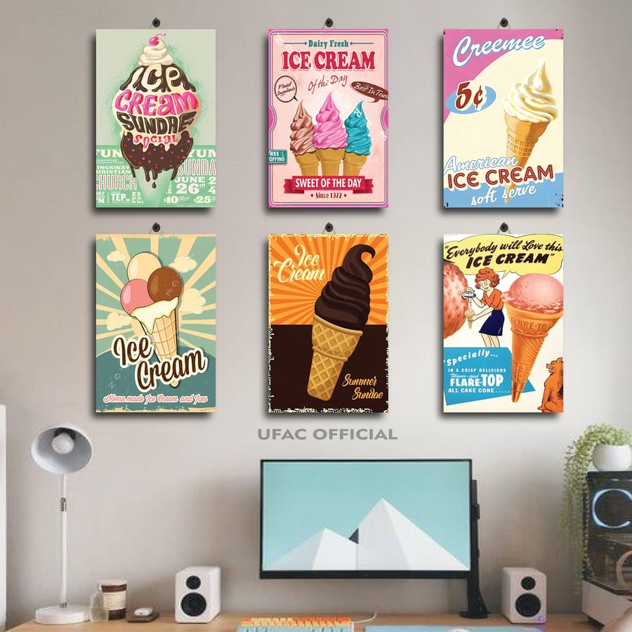 Jual HIASAN DINDING BESAR QUOTES ICE CREAM 20X30 TCONL|SSTBX| UFAC ...
